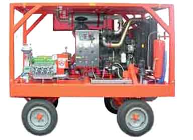 High pressure and ultra-high pressure jetting systems – Test Sanat